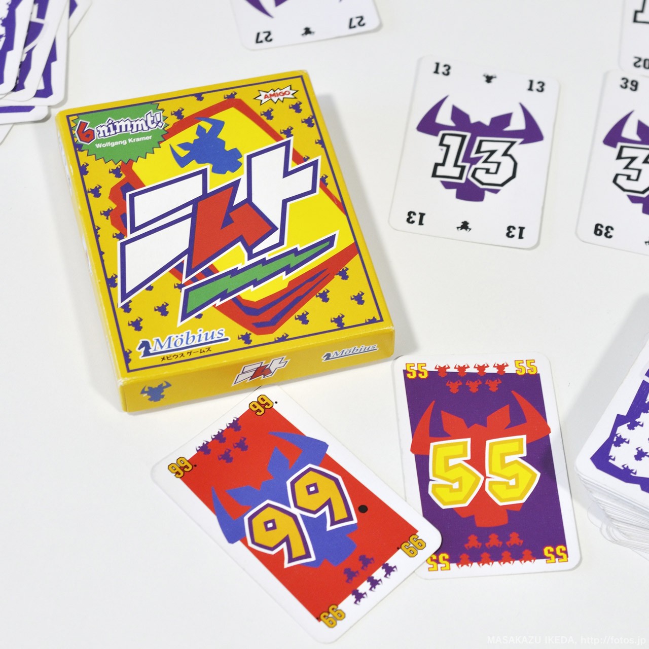 牛をたくさん引き取ったら負け！？カードゲーム「ニムト(6nimmt)」を楽しむ。 | fotos.jp